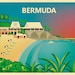 Bermuda Print, Bermuda Beach Poster, Bermuda Wall Art, Bermuda Vacation ...