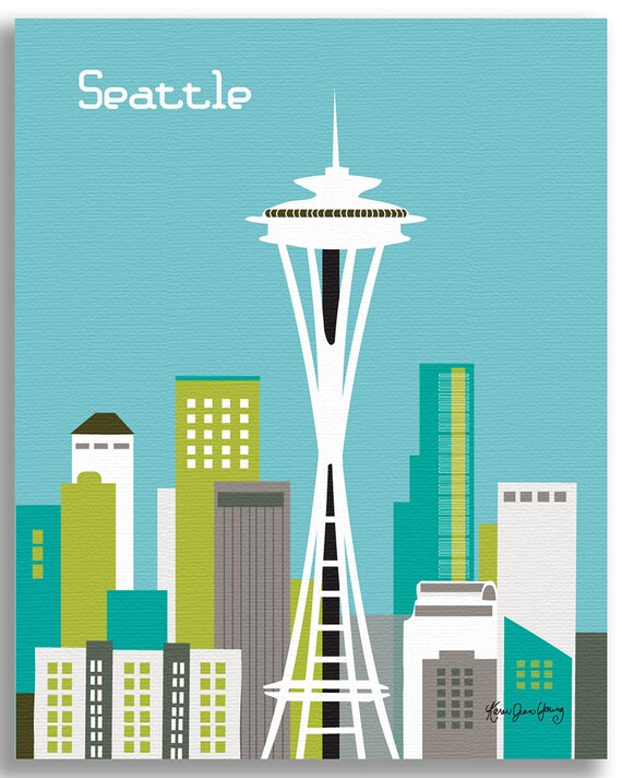 Seattle Print