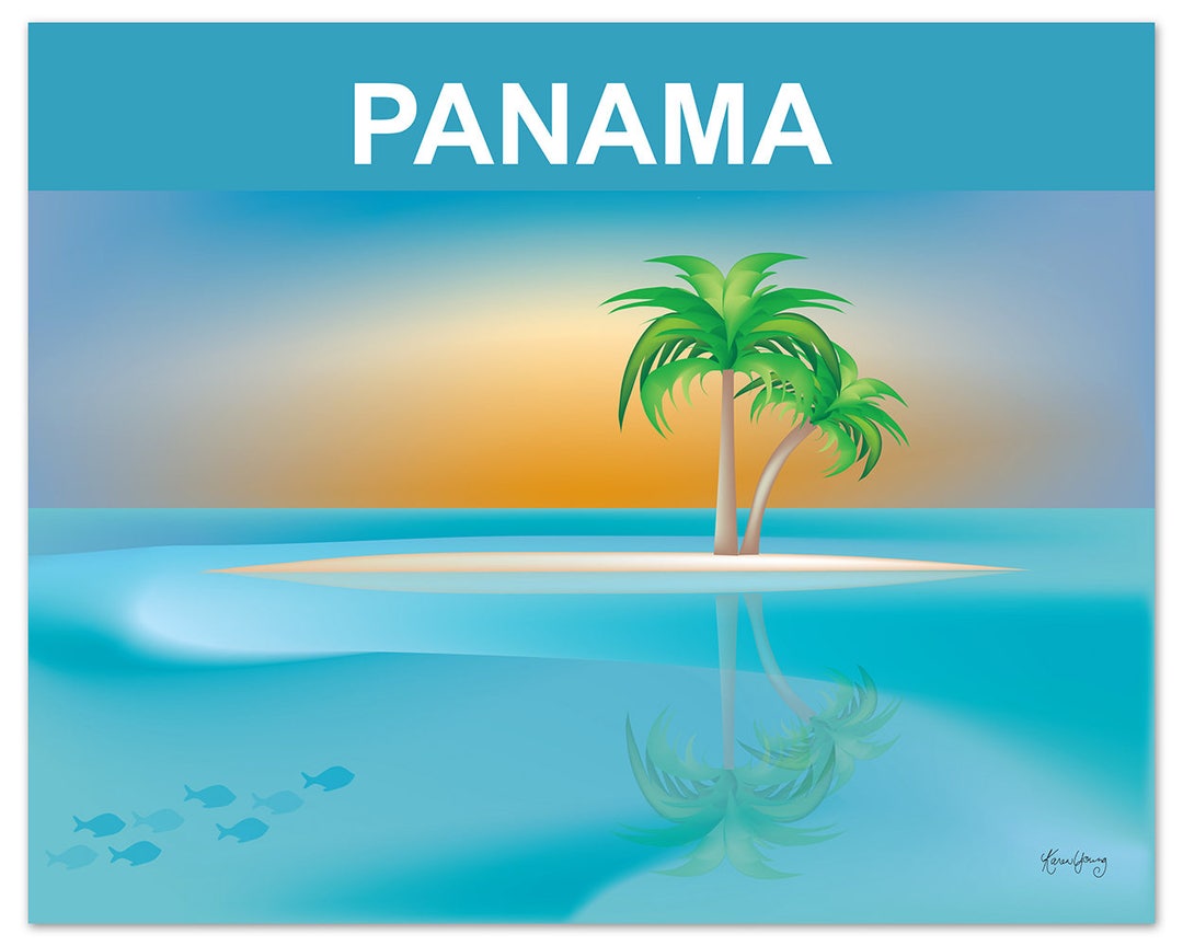 Panama Art Print, Panama Wall Art, Panama Canvas, Panama Poster, Panama ...