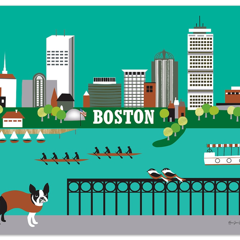 Boston Art - Etsy