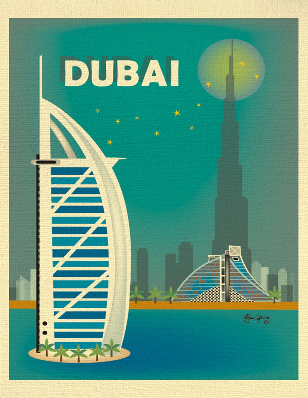 Dubai Print, UAE Poster, Dubai Wall Art, Dubai Skyline Art, Dubai ...