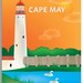 Cape May Skyline Print, Cape May New Jersey Art, Cape May Print, Cape ...