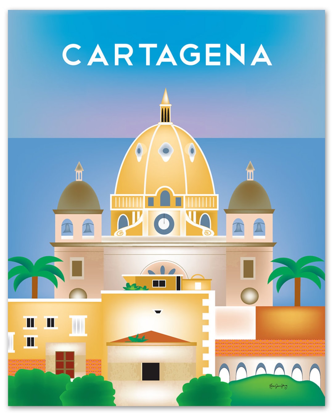 Cartagena Art, Cartagena Columbia, Cartagena Print, Cartagena Travel ...