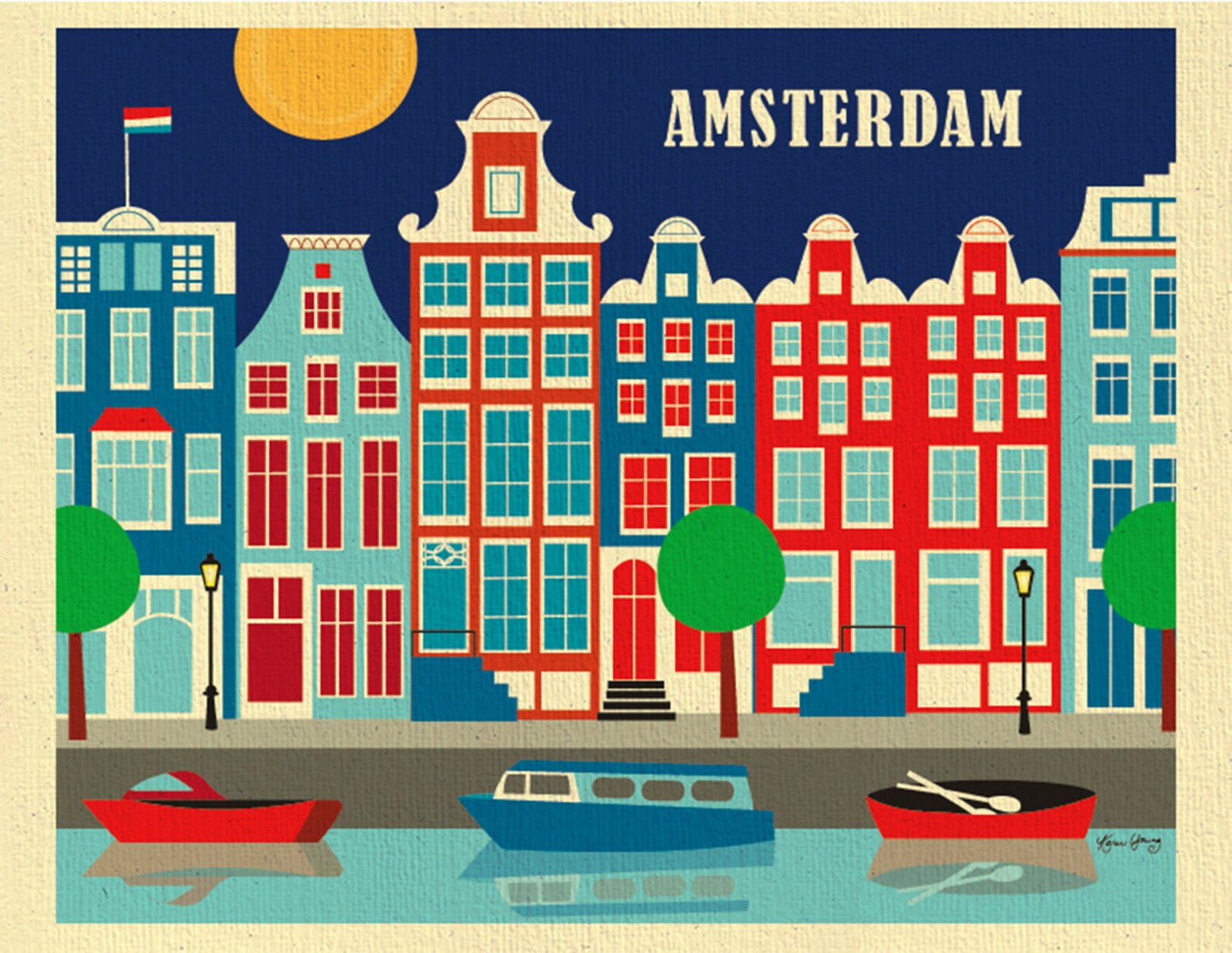 Amsterdam Print, Amsterdam Poster, Amsterdam Wall Art, Amsterdam ...