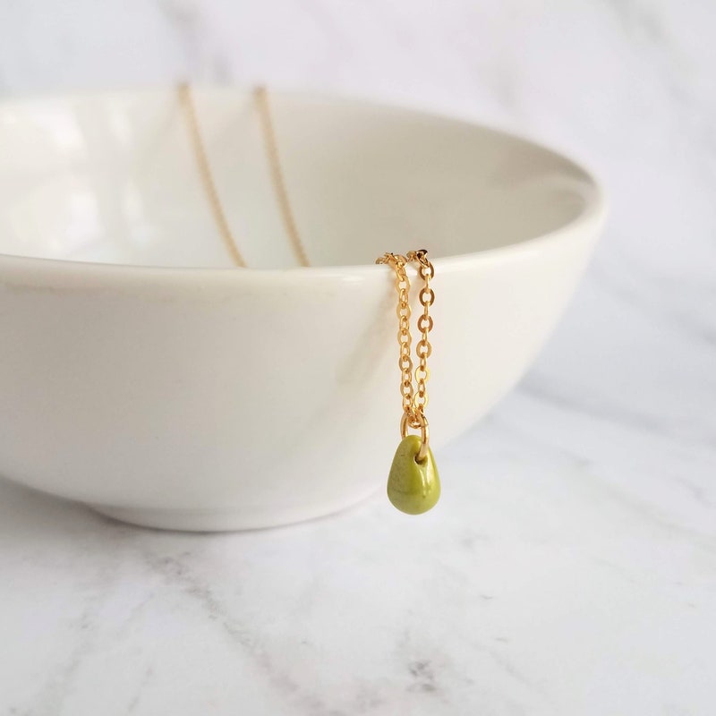 Green Teardrop - Etsy