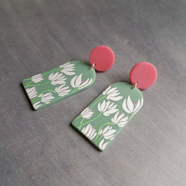 Plastic Earring - Etsy