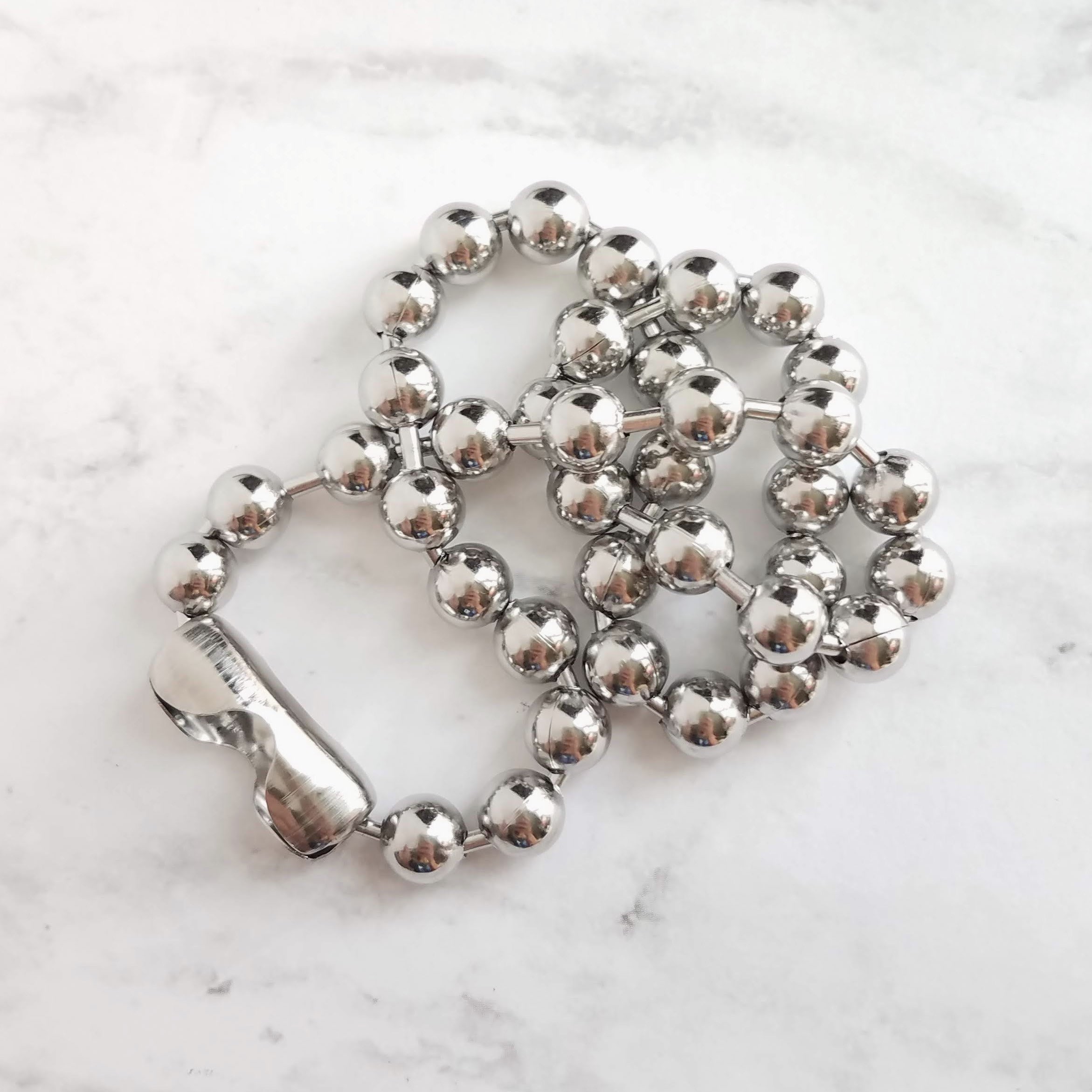 Large Ball Chain huge ball chain big silver ball chain | Etsy