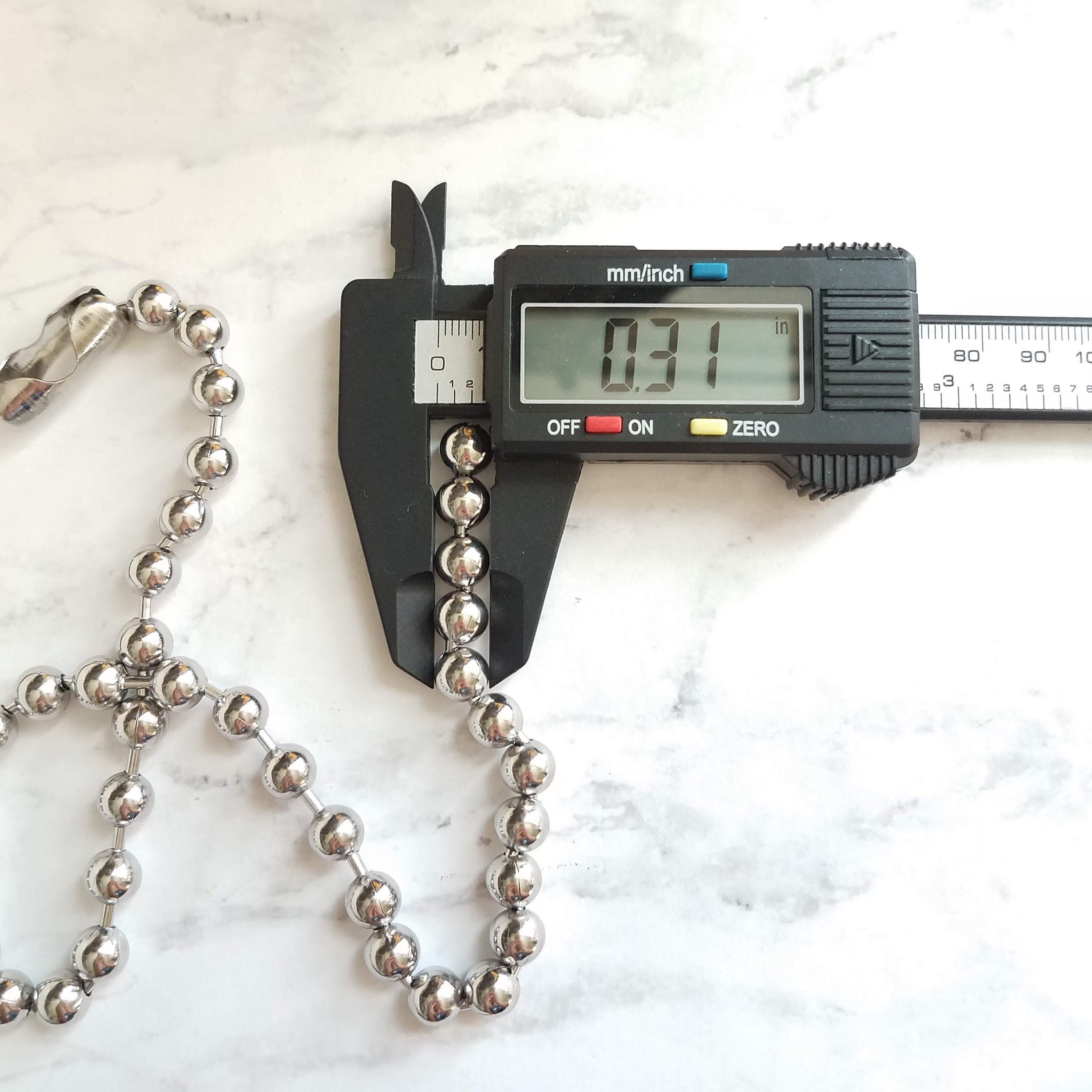 Large Ball Chain huge ball chain big silver ball chain | Etsy