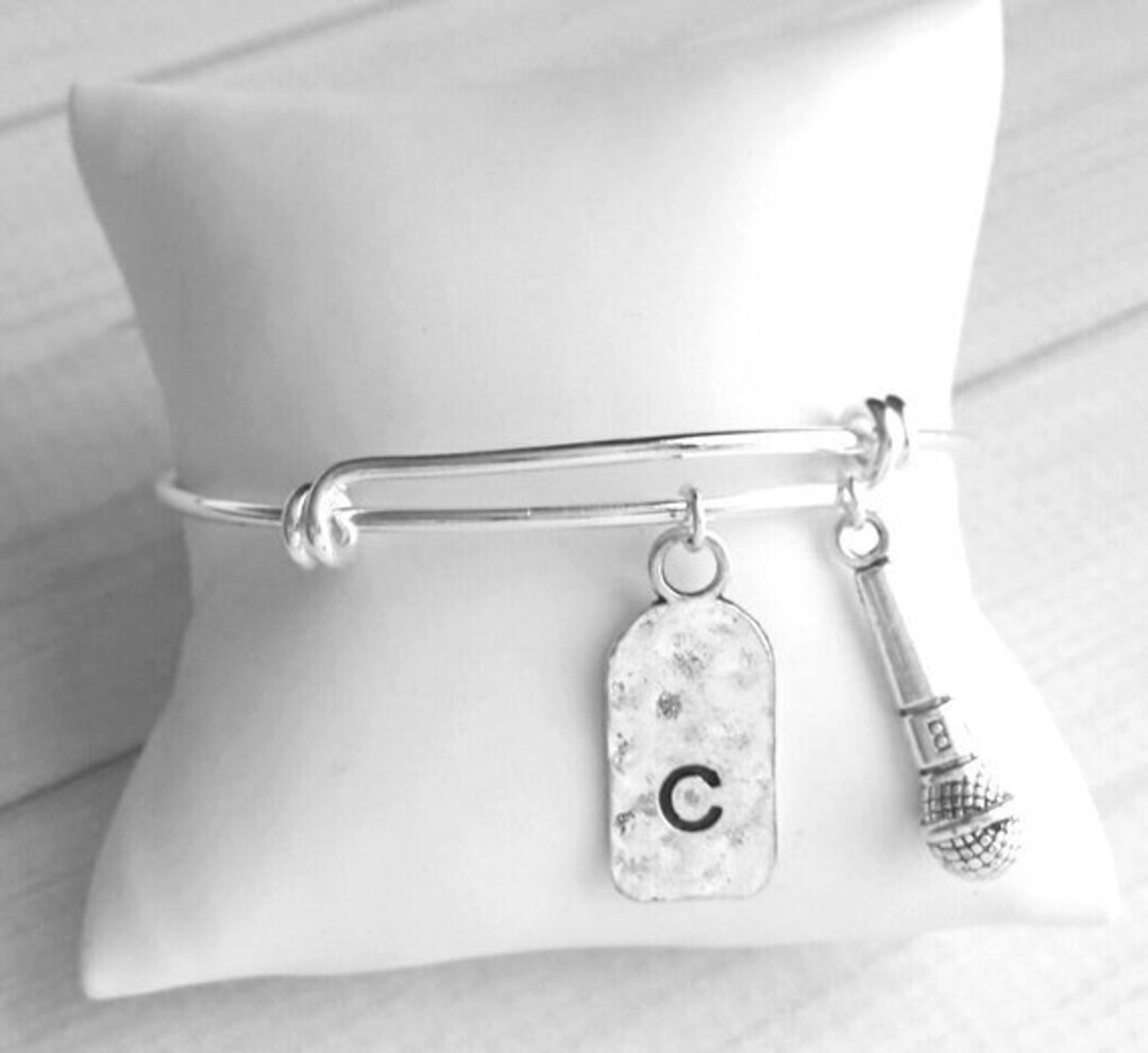 Singer Bracelet, Vocalist Bracelet, Music Bracelet, Singer Gift ...