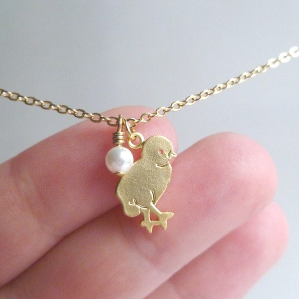 Chicken Necklace - Etsy