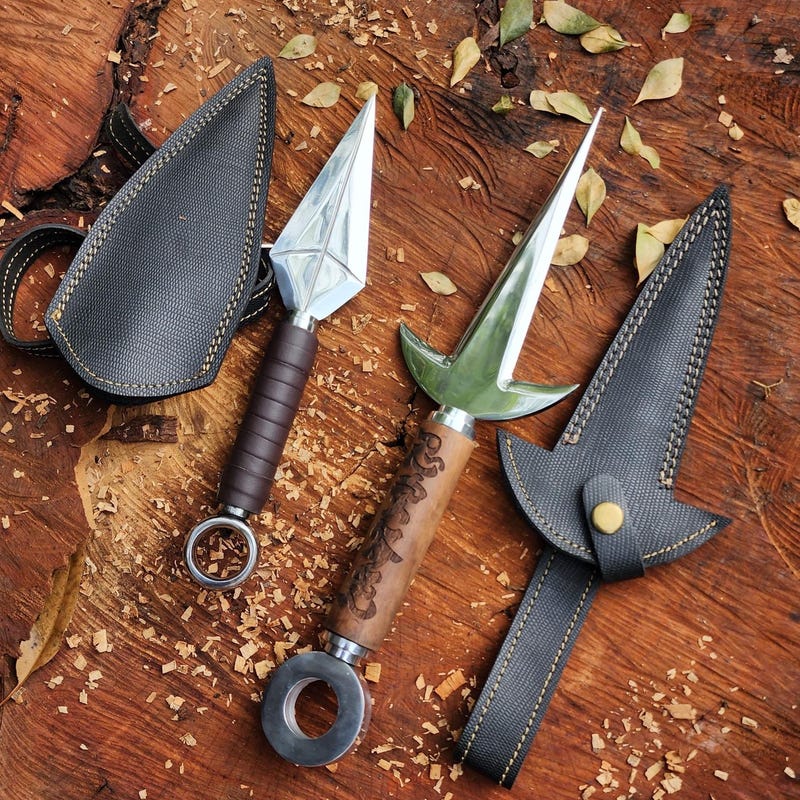 Naruto Kunai Knife - Etsy