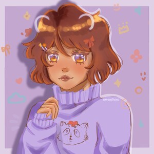 Custom Art Commission, Anime- Semi Realism: OC, Fanart, Portrait, Pfp ...