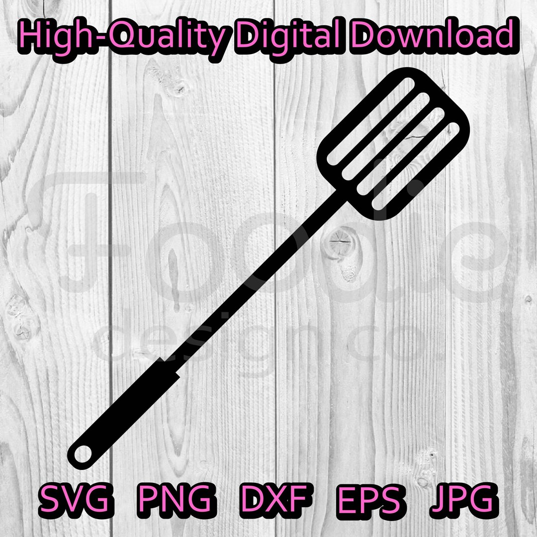 Spatula SVG Cut File Design - Etsy