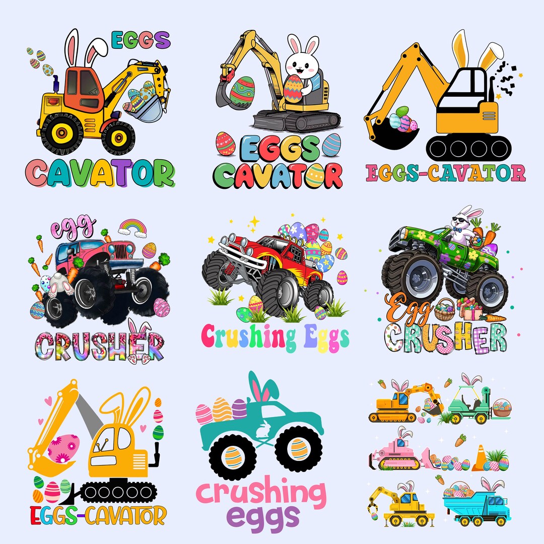 9 Png Easter Eggs-cavator, Easter Truck , Eggscavator , Easter ...