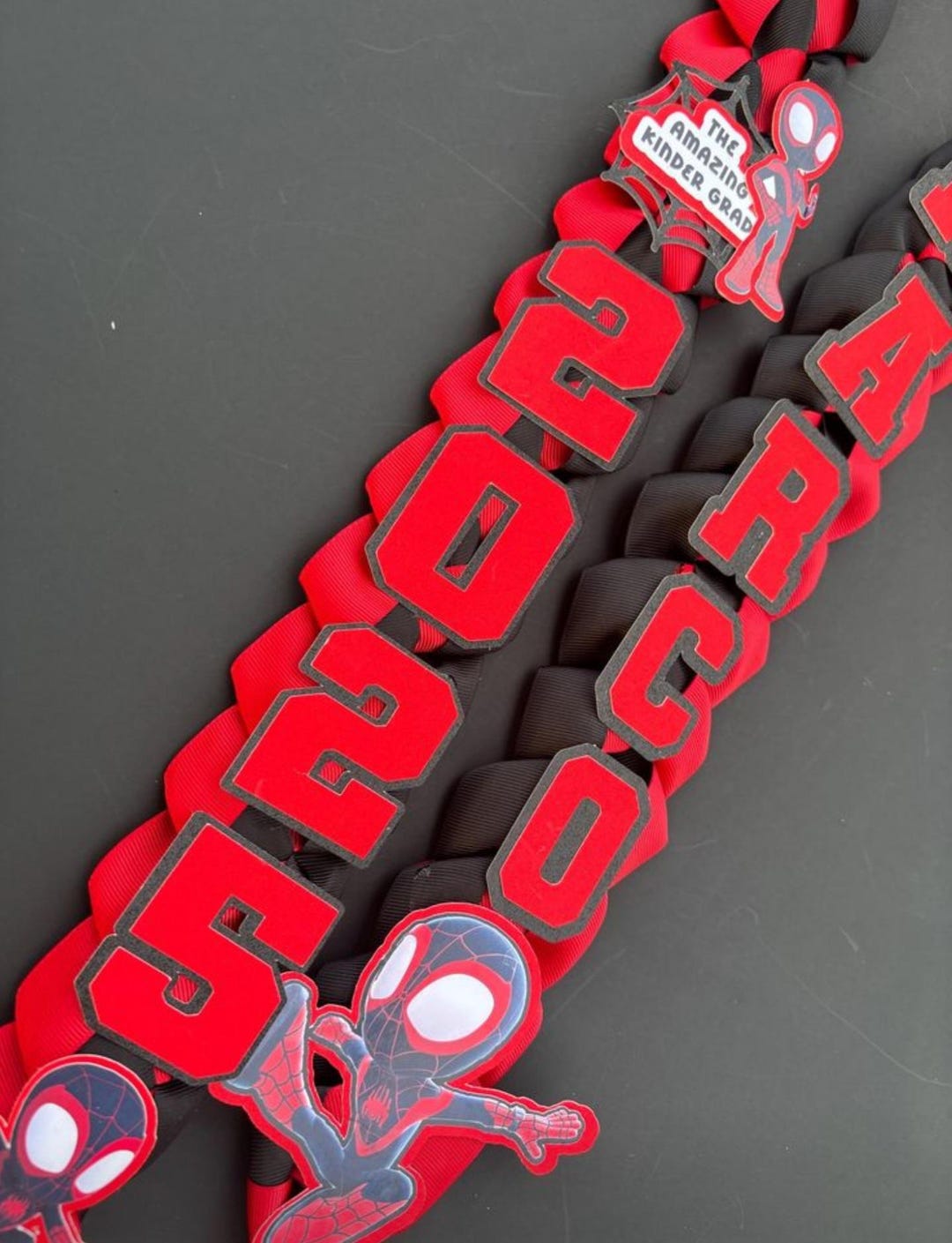 Spiderman Graduation Lei - Etsy