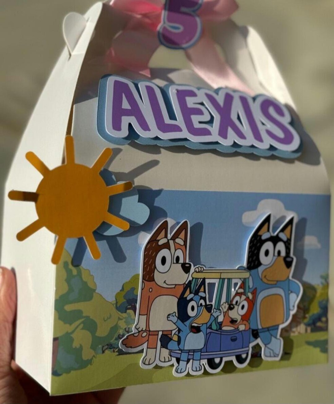 Bluey Birthday Favor Boxes - Etsy