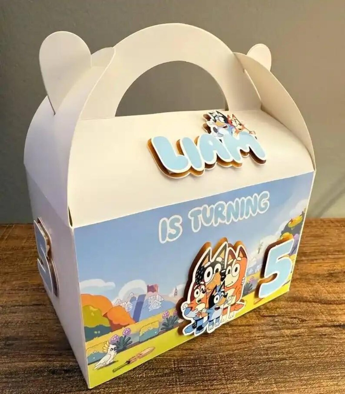 Bluey Birthday Favor Boxes - Etsy