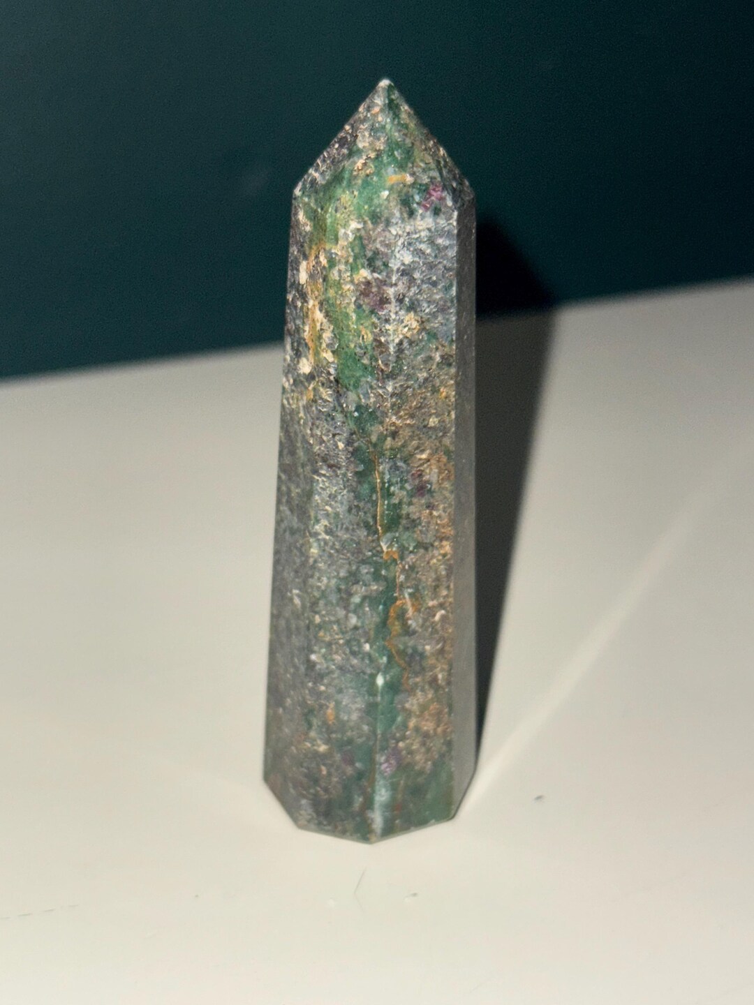 Ruby Fuchsite Small Tower - Etsy