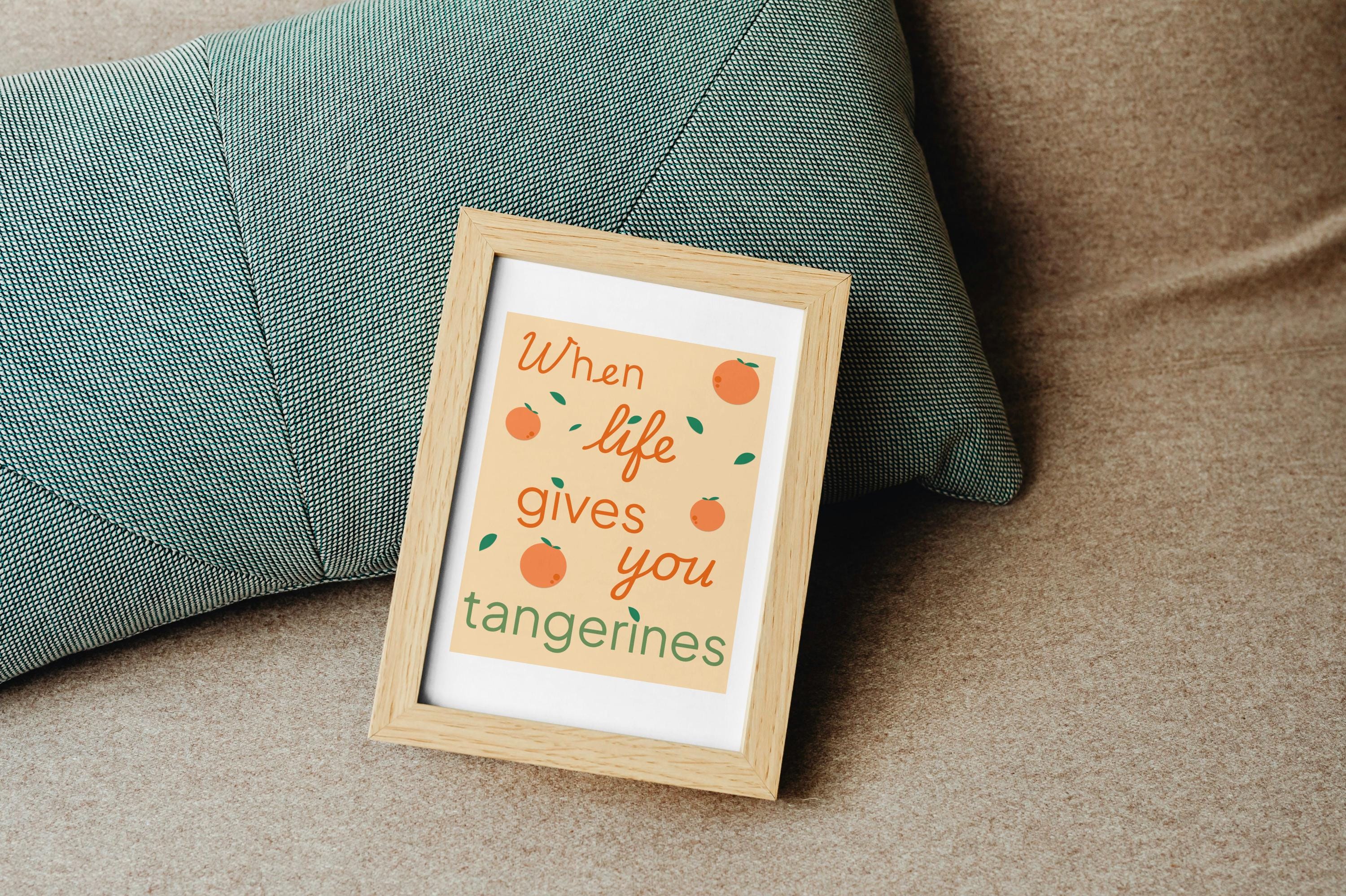 When Life Gives You Tangerines - Digital Prints (5:4) - Etsy
