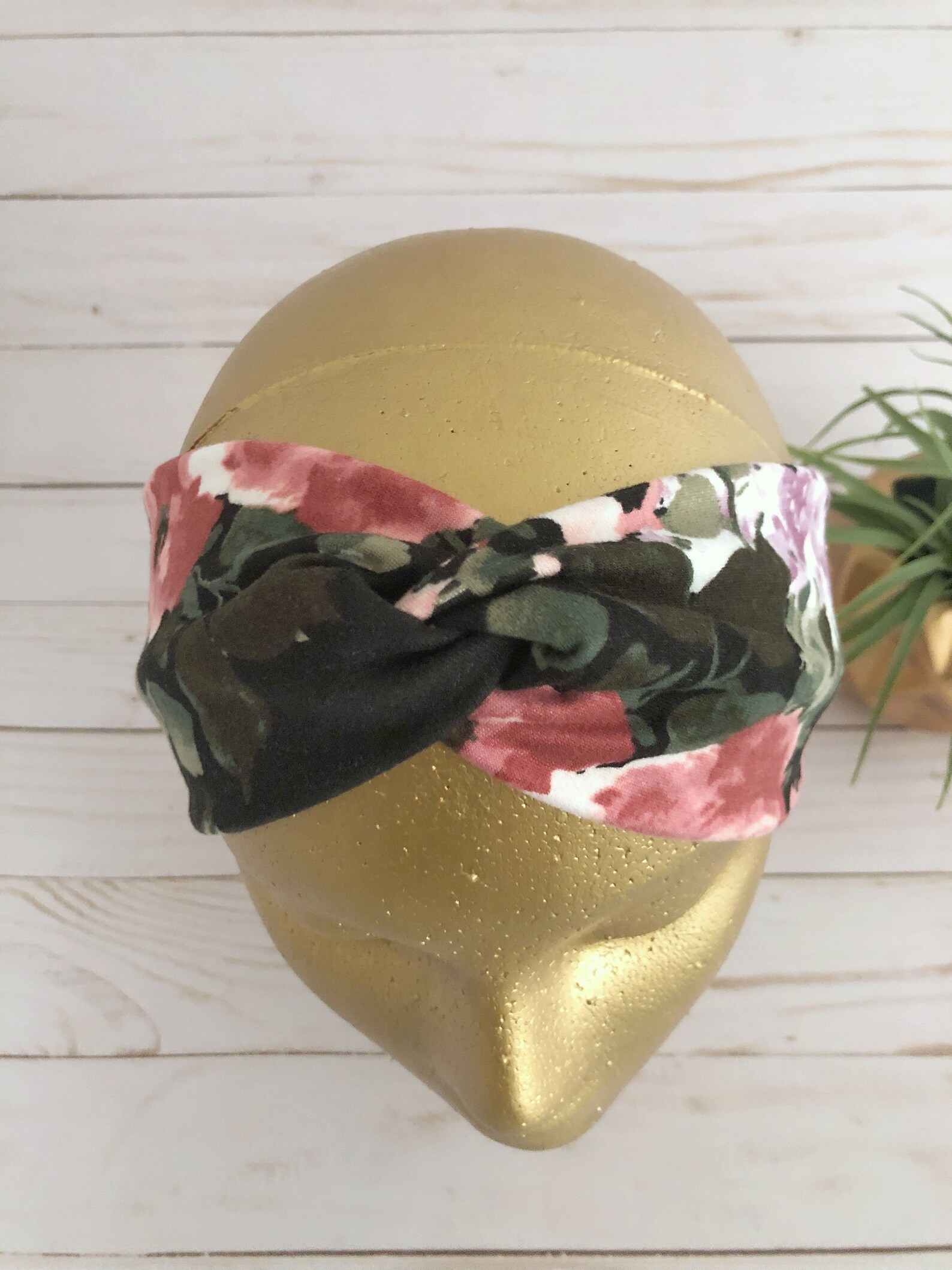 Pink Rose Headband Floral Headband Soft Brushed Headband - Etsy