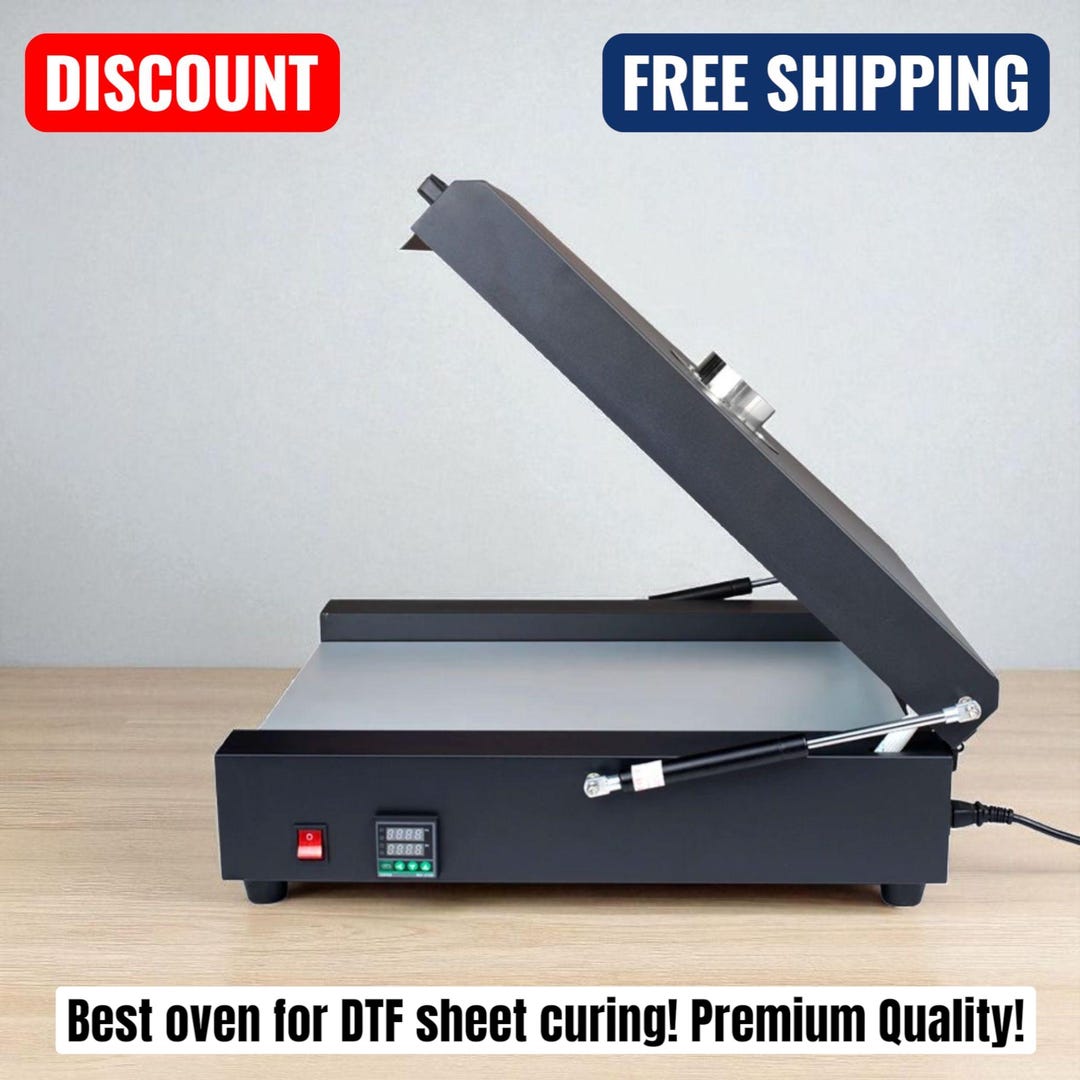 DTF Manual Curing Oven for Sheets | Sheet Dryer for Direct to Film ...