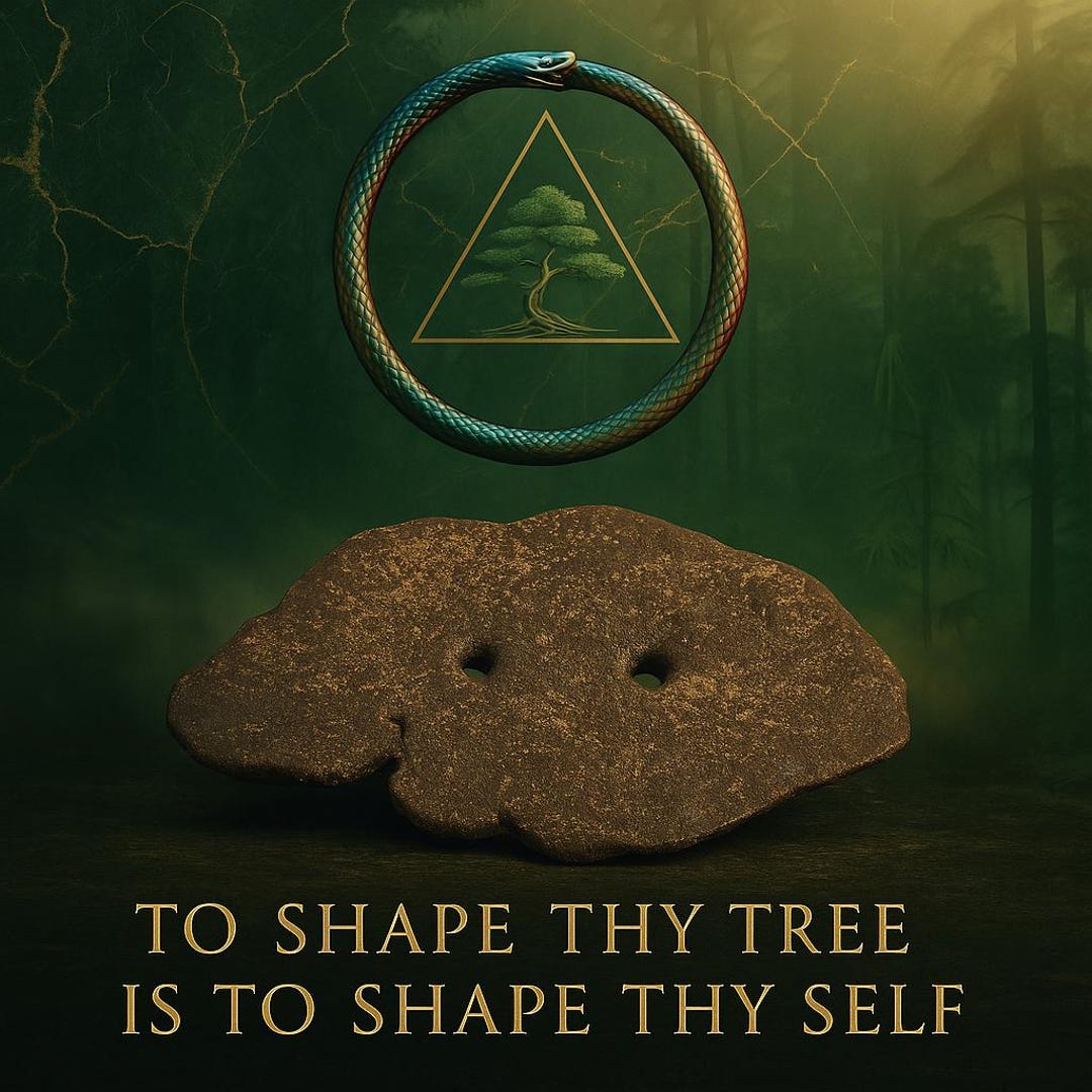 The Root Altar – Natural Slab Bonsai Display Stone | Sacred Forest ...