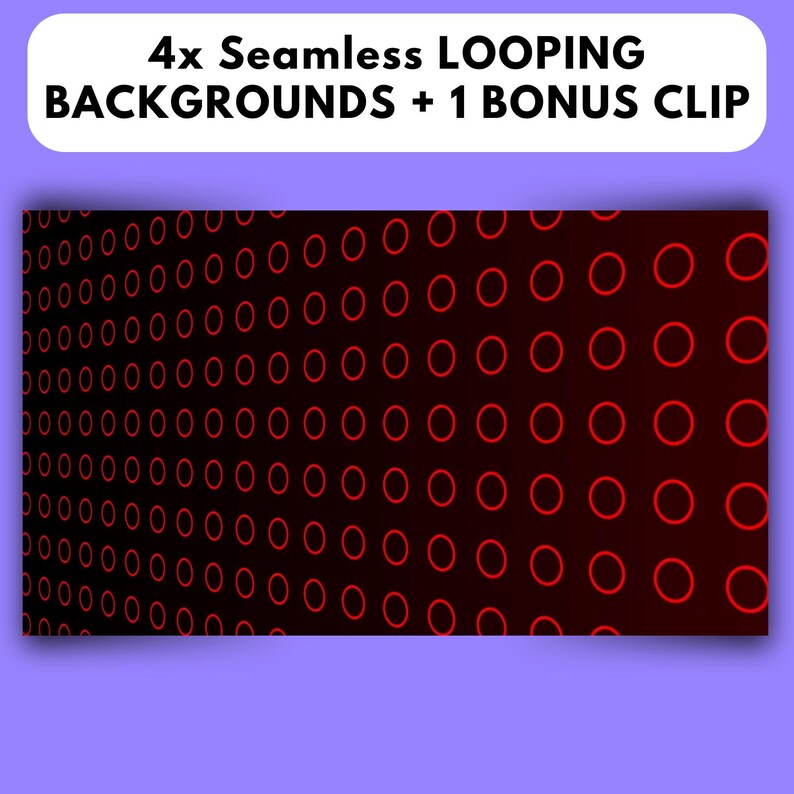 Seamless Looping Animated Digital Backgrounds Motion Backdrops, Digital ...