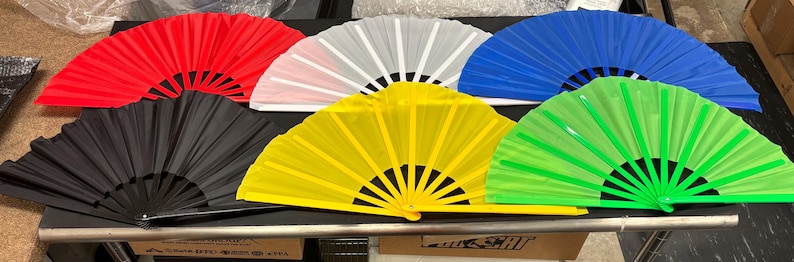 Black Clack Fan - Etsy