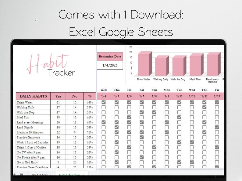 Life Planner Digital Template Google Sheets Digital Life - Etsy