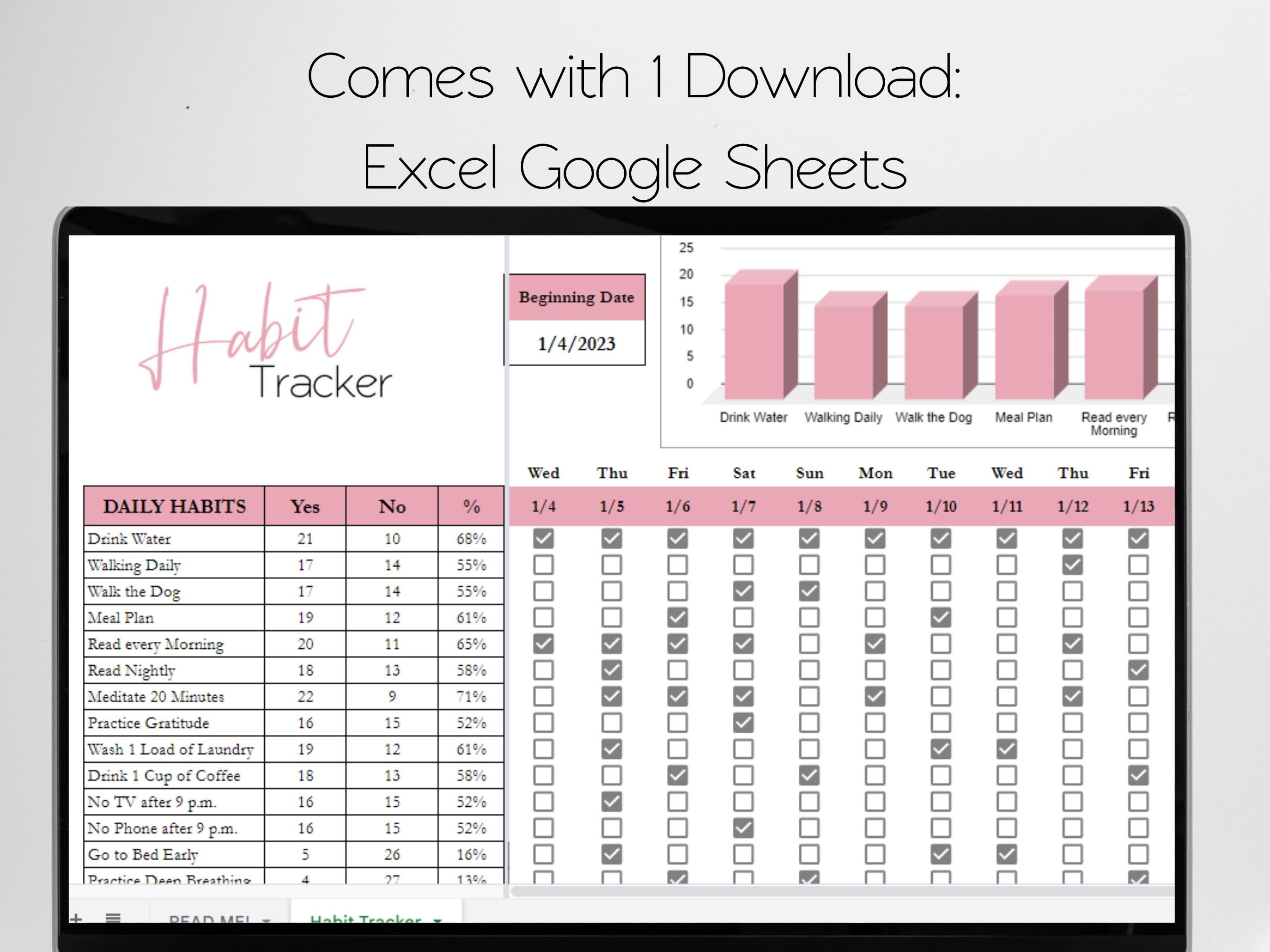Life Planner Digital Template Google Sheets Digital Life - Etsy