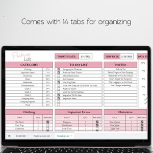 Life Planner Digital Template Google Sheets, Digital Life Planner, Life ...
