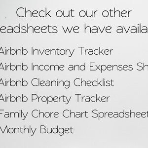 Short Term Rental Small Business to Do List, Rental Task Tracker ...