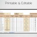Movie Tracker Excel Spreadsheet, Movies Tracking Google Sheets, Film ...