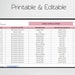 Tithe Tracker Excel Spreadsheet, Tithes and Offerings Tracking, Church ...