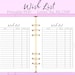 Bucket List Template Excel Spreadsheet, Bucket List Journal, Bucket ...
