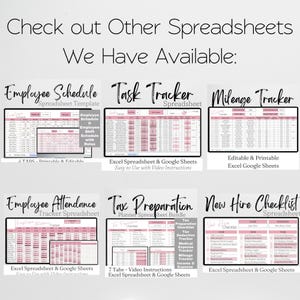 Employee PTO Tracker Template, Vacation Tracker, Leave Tracker, Time ...