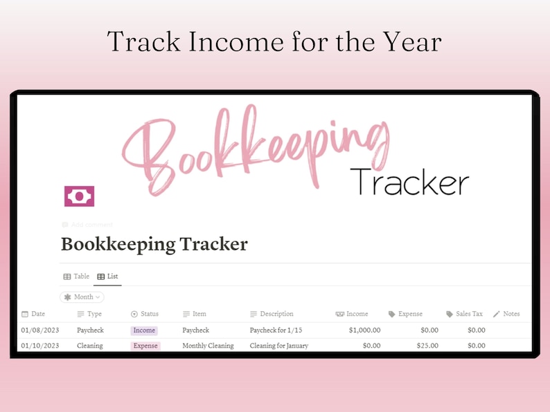 Notion Template Business Planner Bundle, Notion Business Template Dashboard, Inventory Tracker ...