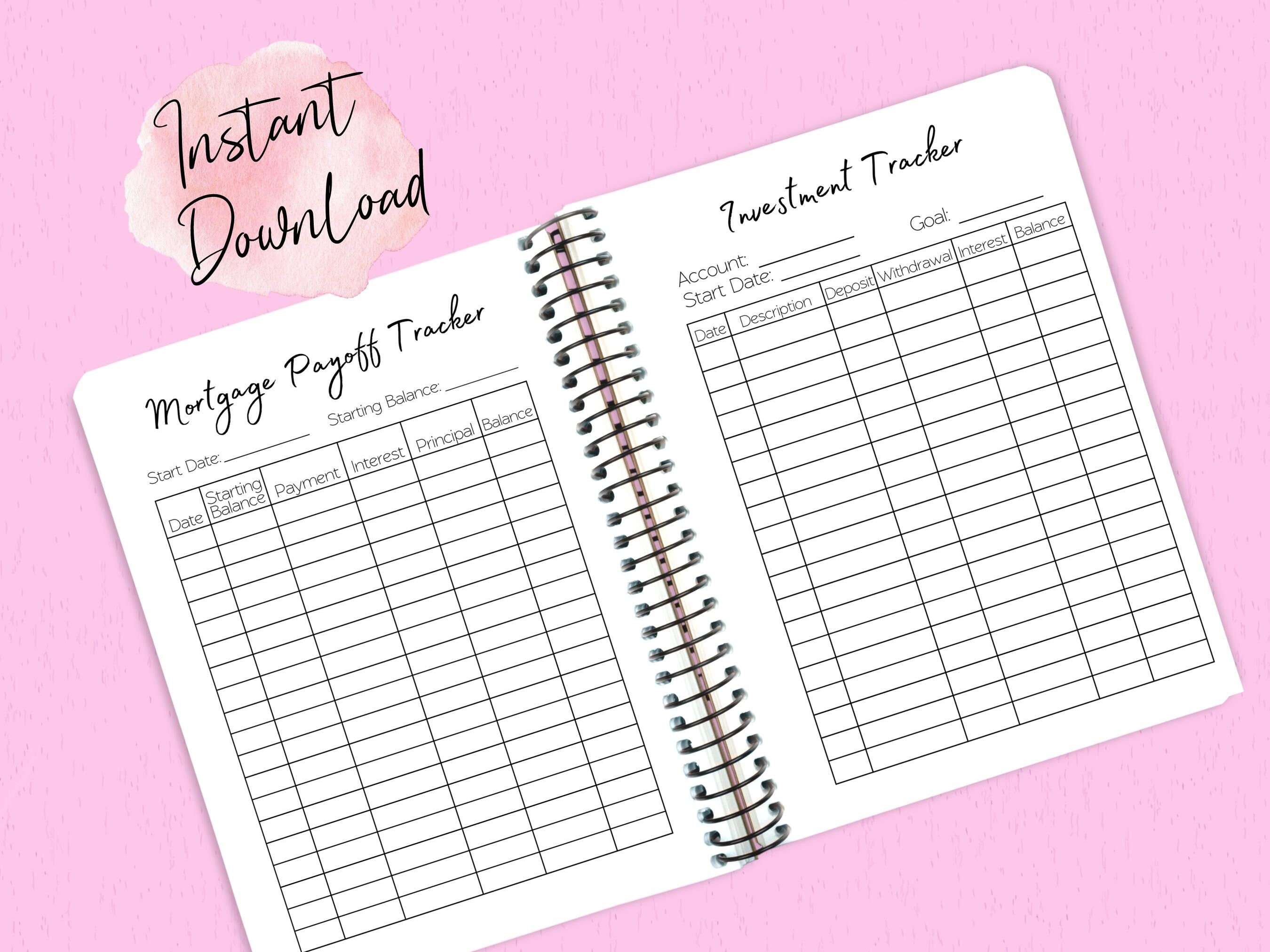 Budget Planner Bundle, Finance Planner Printable, Finance Planner ...
