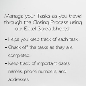 Real Estate Transaction Tracker, Realtor Checklist, Realtor Tracker ...