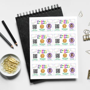 Cookie Template Bundle, Cookie Booth Poster, Girl Troop Thank You ...