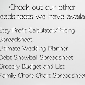 Cleaning Check List Cleaning Checklist Spreadsheet Cleaning - Etsy