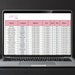 Address Tracker Template Excel Spreadsheet, Address Book, Address Log ...