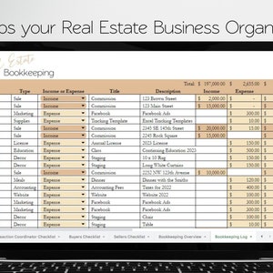 Ultimate Real Estate Business Management Spreadsheet Bundle, Real ...