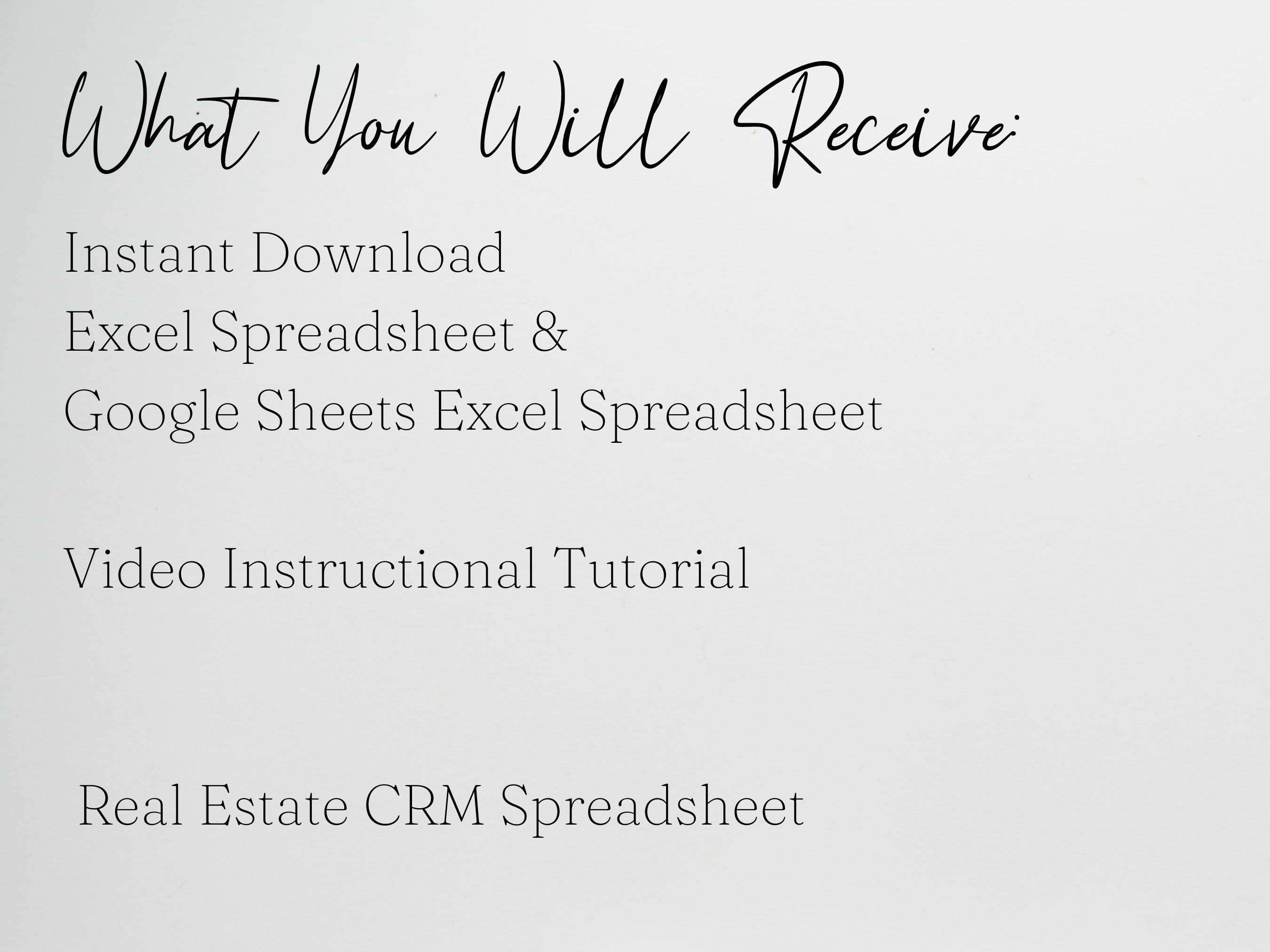 Realtor CRM, Realtor Client Tracker, Realtor Client Sheet, Realtor ...