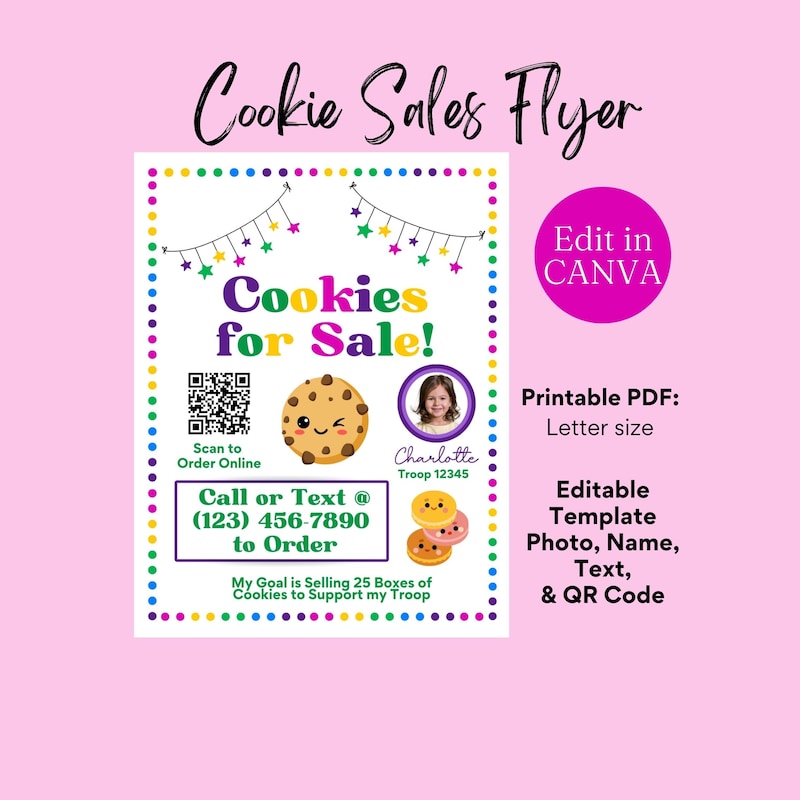 Cookie Booth Sign - Etsy