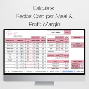 Catering Business Template Bundle Google Sheets, Food Service, Catering ...