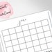 Blank Calendar PDF Calendar Printable Blank Calendars - Etsy