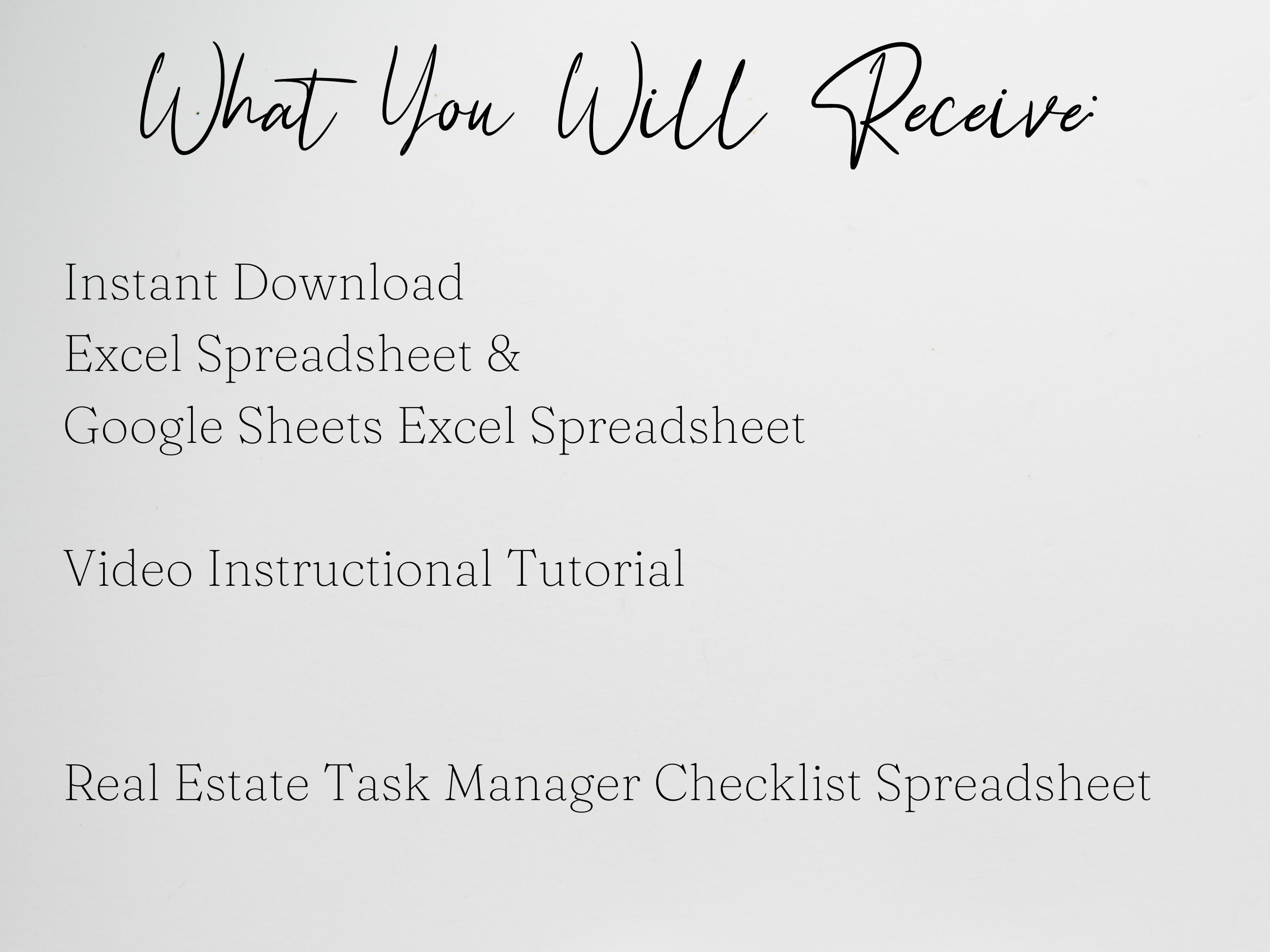 Real Estate Transaction Tracker, Realtor Checklist, Realtor Tracker ...