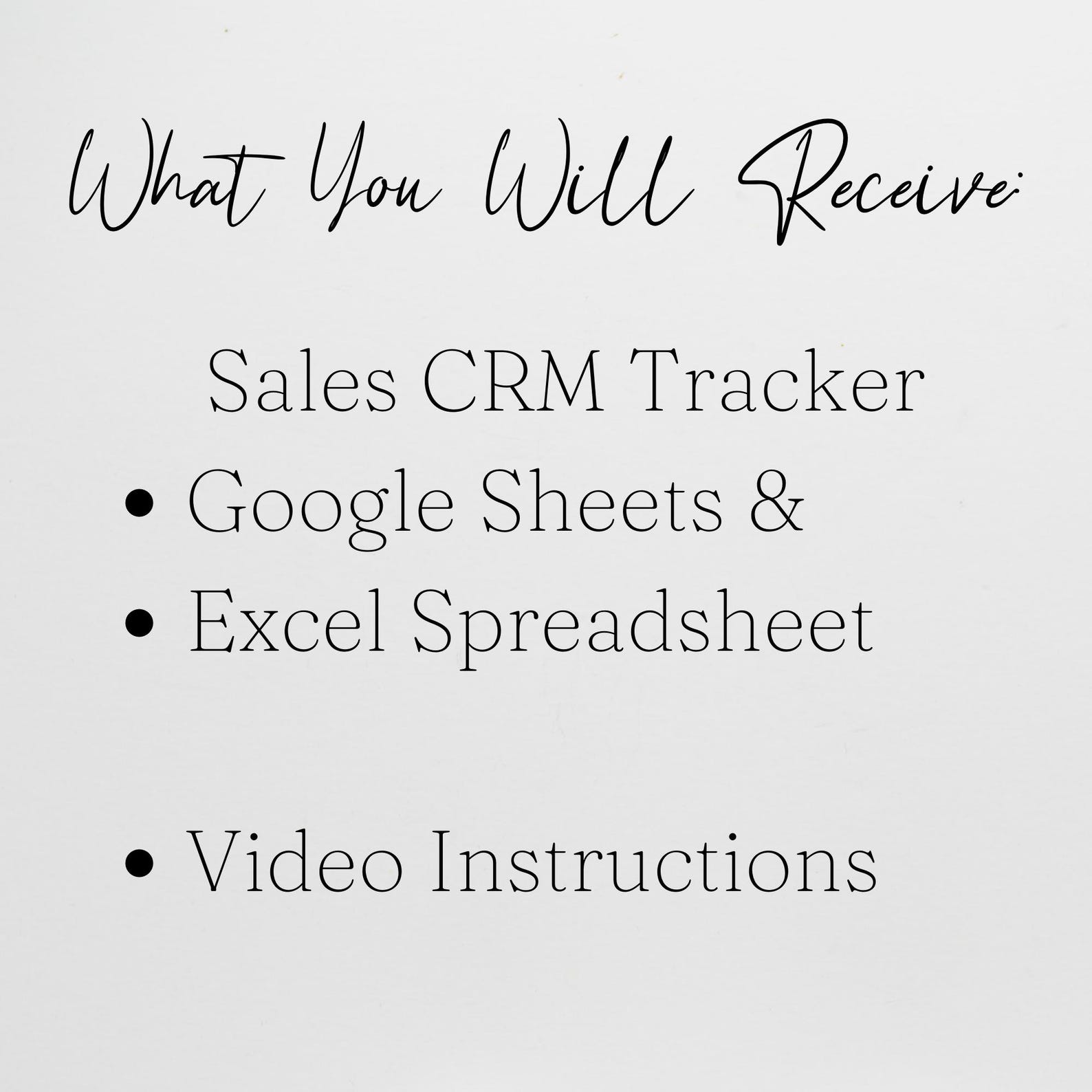 Sales CRM Template Excel, CRM Google Sheet, Crm Template, Excel ...