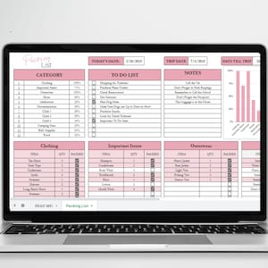 Life Planner Bundle Digital Template Google Sheets, ADHD Digital ...